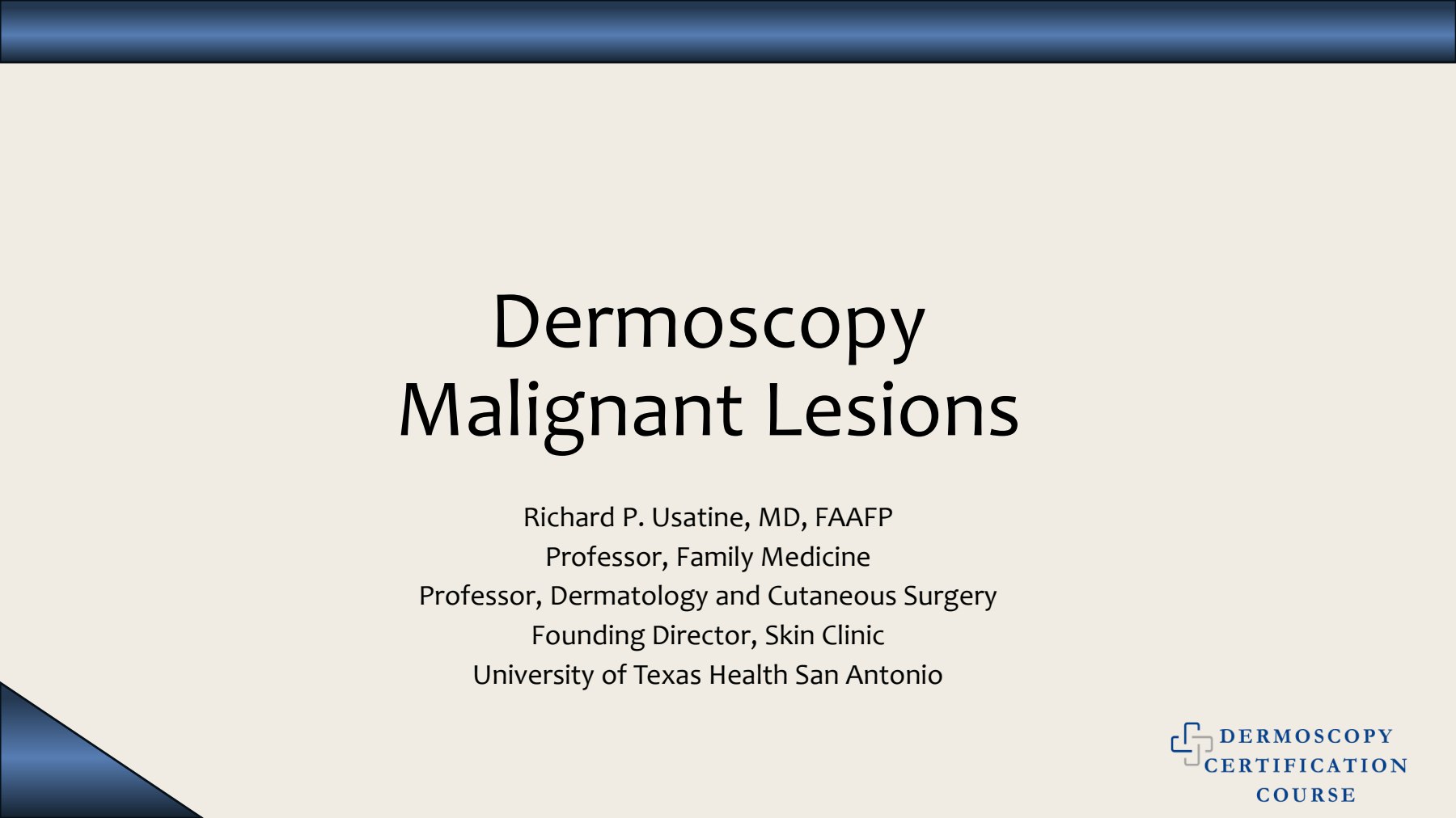 Dermoscopy Online Course Overview - BCI Management & Communications